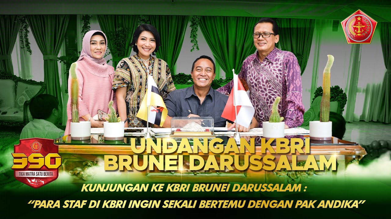 Kunjungan ke KBRI Brunei Darussalam : Para Staf di KBRI Ingin Sekali ...
