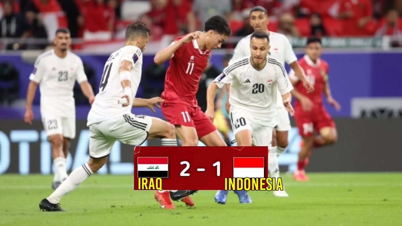 AFC U23 | INDONESIA U23 1 VS 2 IRAQ U23| JUARA 3 AFC U23 2024- QATAR - YouTube