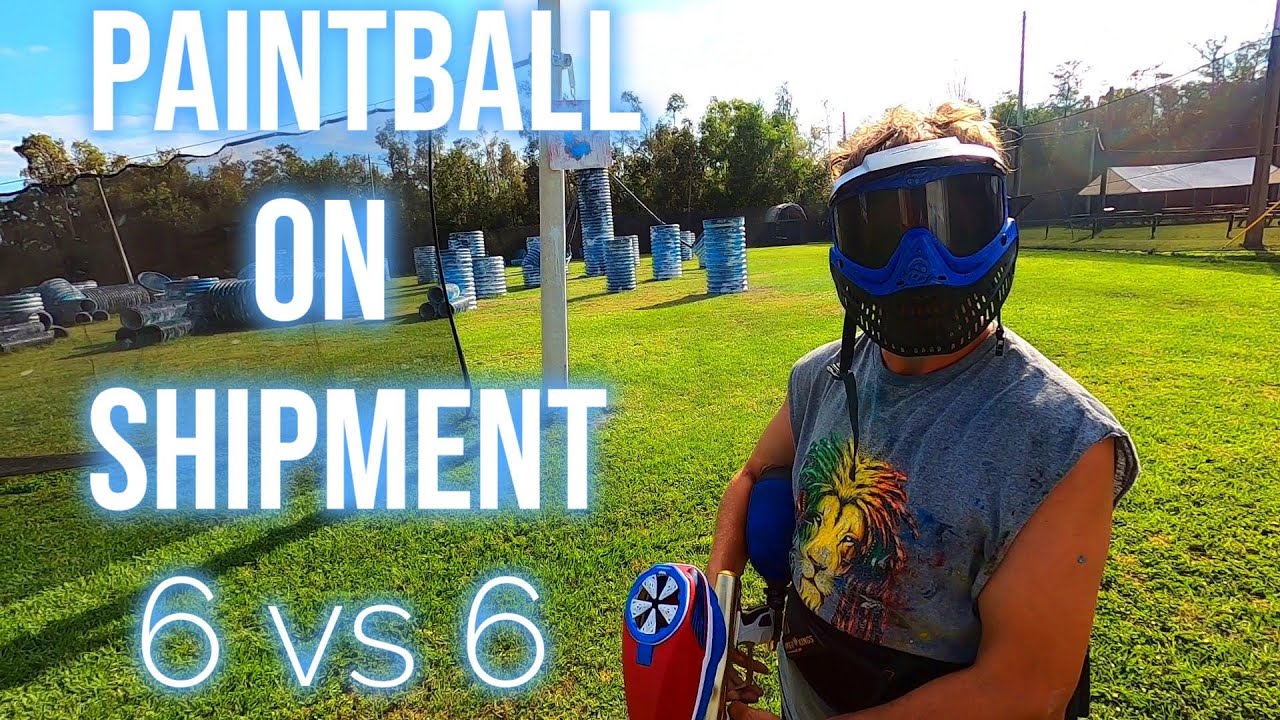 Paintball on Shipment (6vs6) - YouTube