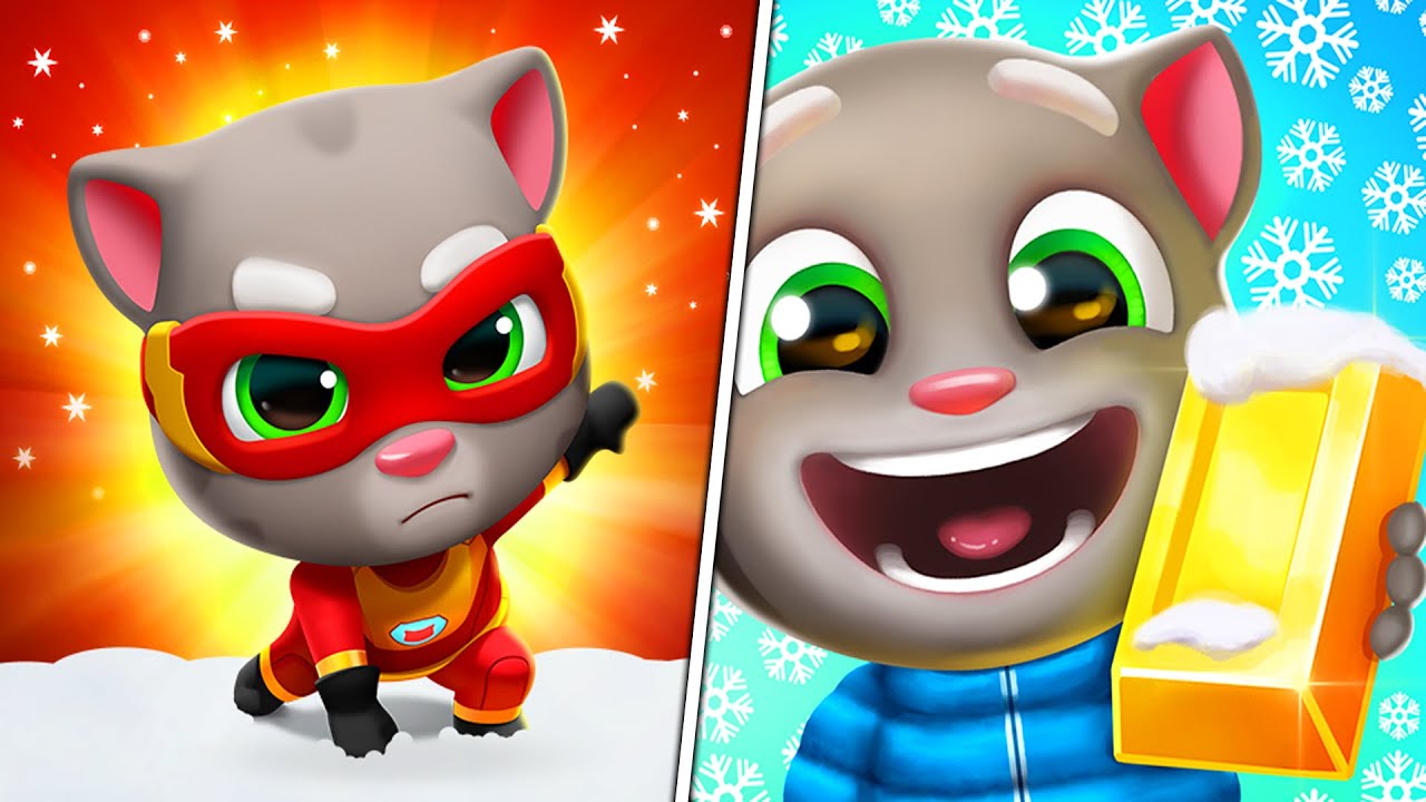 Talking Tom Hero Dash Run Game | Talking Tom Gold Run - Android/IOS ...