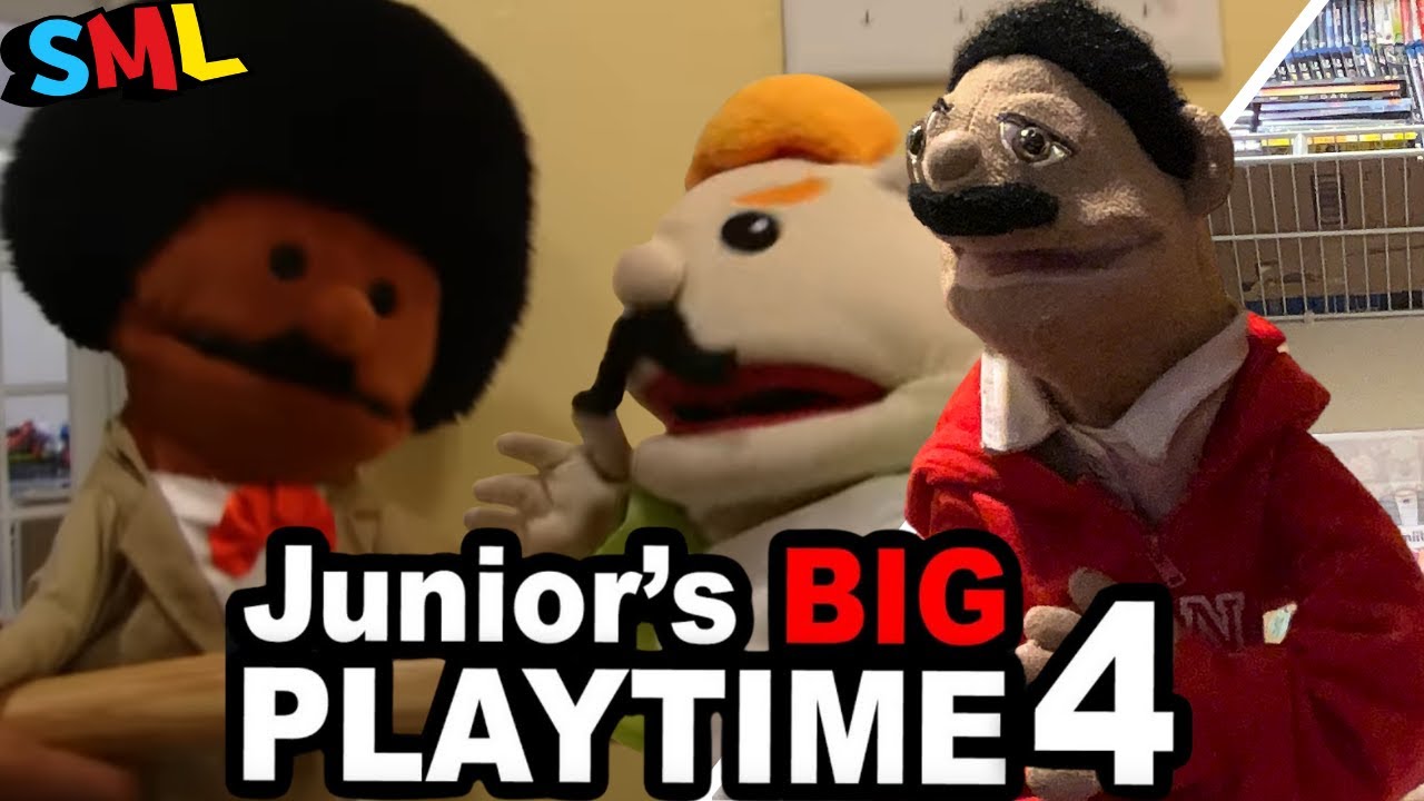 SML Movie: Junior's Big Playtime 4 Reaction (Puppet Reaction) - YouTube
