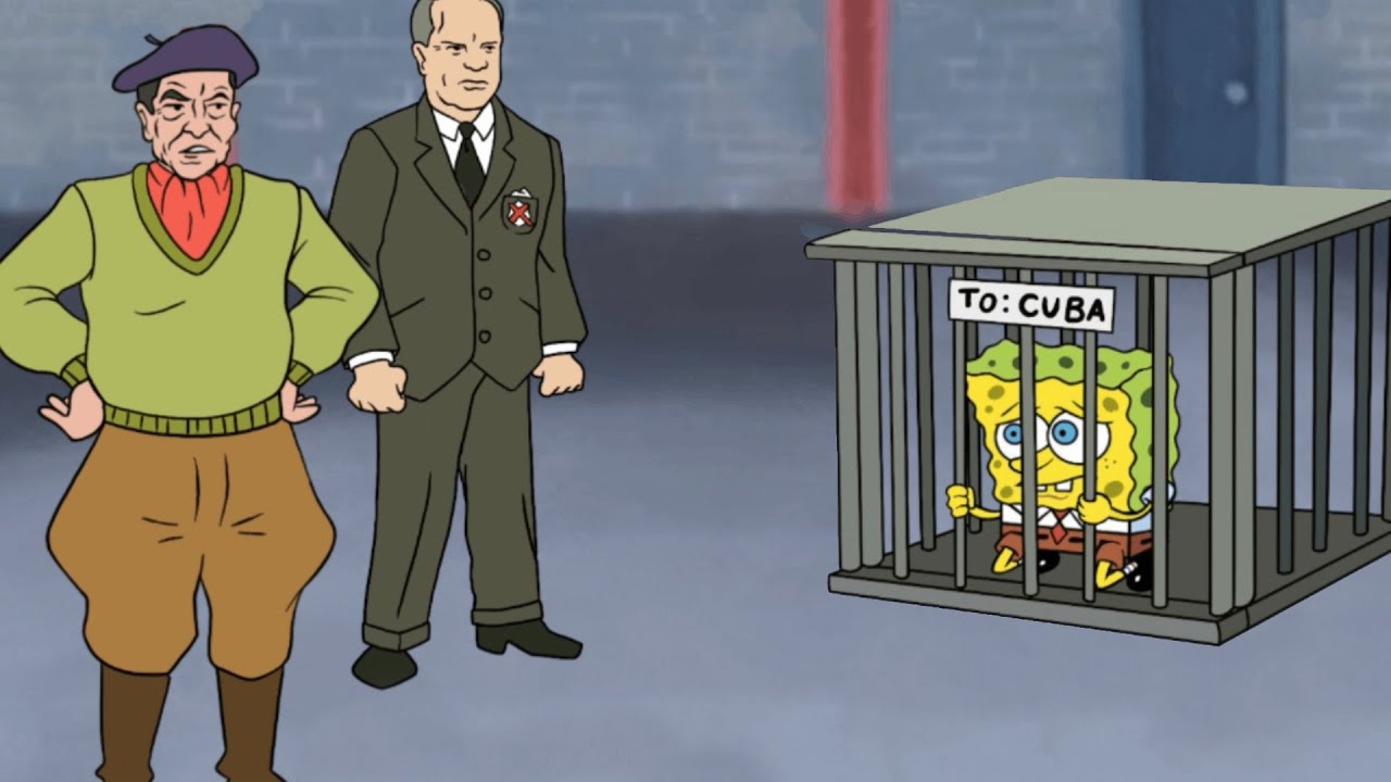 FNF: SpongeBob is be sent to Cuba / MCM V2 Canceled build Friday Night ...