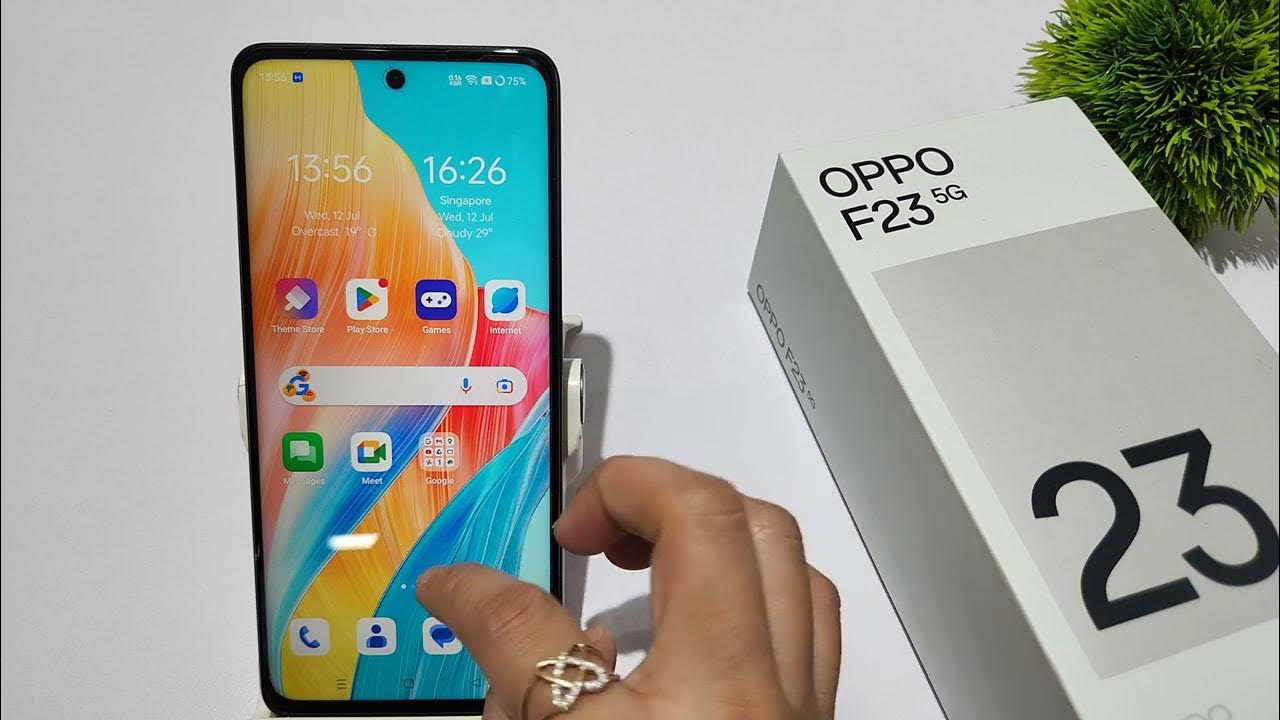 How to show data limit in notification drawer in oppo F23 | Data limit kaise show kare - YouTube