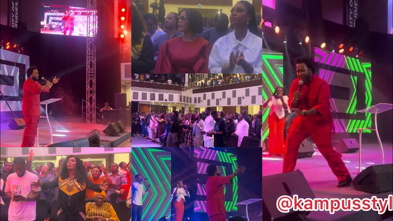 Powerful ministration from the renowned Minister Sonnie Badu at IYES ...