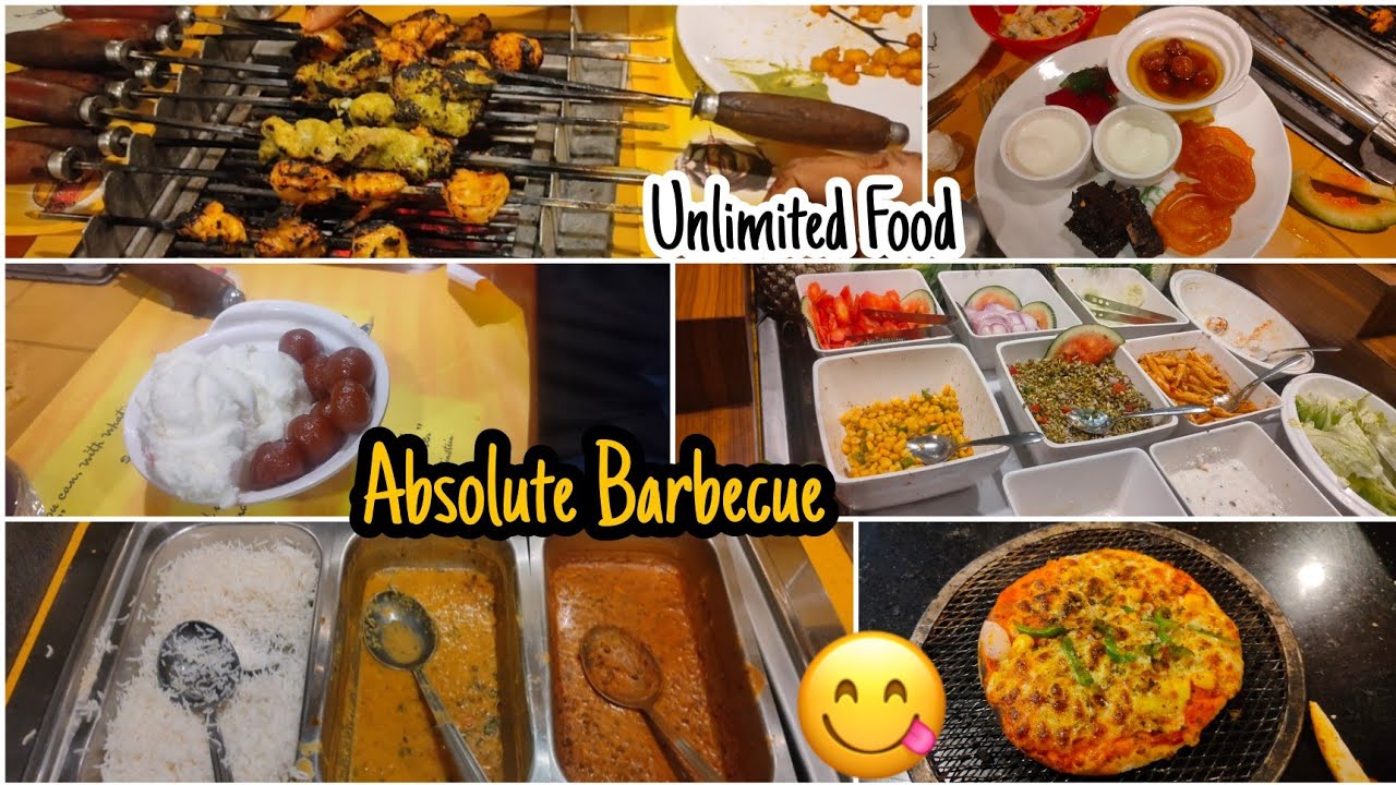 Unlimited BUFFET at Absolute Barbecue in Mumbai 😋 | Best Barbeque ...
