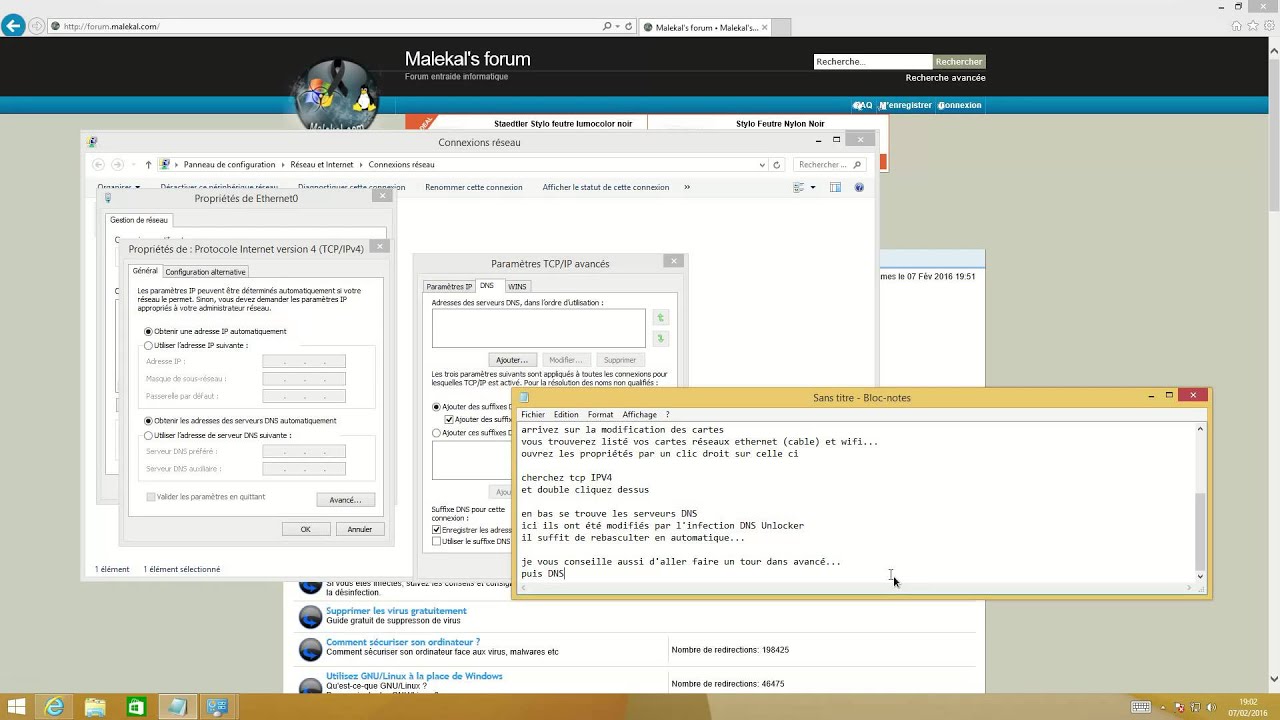 AnyFlix/DNS Unlocker : Comment réinitialiser ses DNS (serveurs de noms ...