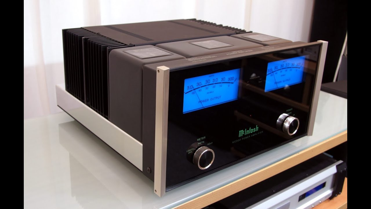 McIntosh MC 302 Test di Sbisa' www audiocostruzioni com - YouTube