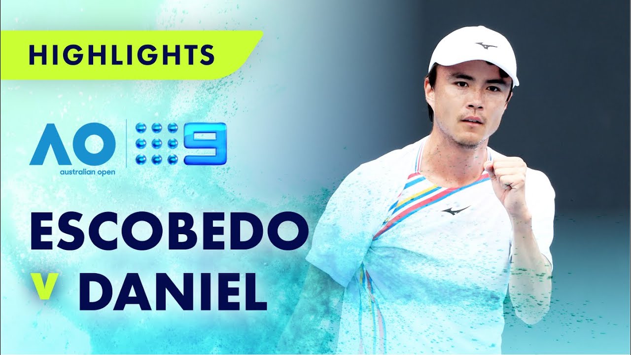 Match Highlights: Ernesto Escobedo v Taro Daniel - Australian Open 2023 ...
