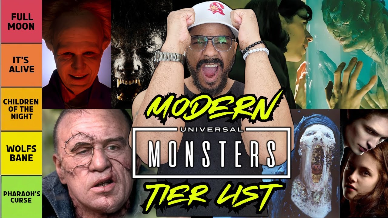 Ranking the Best & Worst Modern Universal Monsters Films by Tier List ...