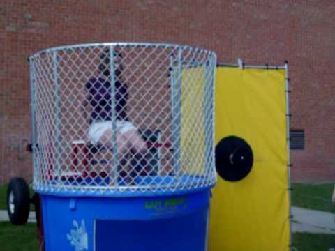 Teacher in Dunk Tank - YouTube