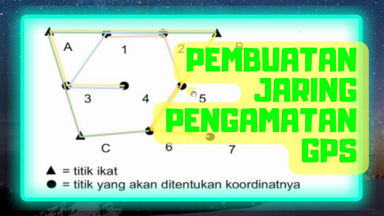 Pembuatan Rencana Jaring Pengamatan GPS Geodetik - YouTube