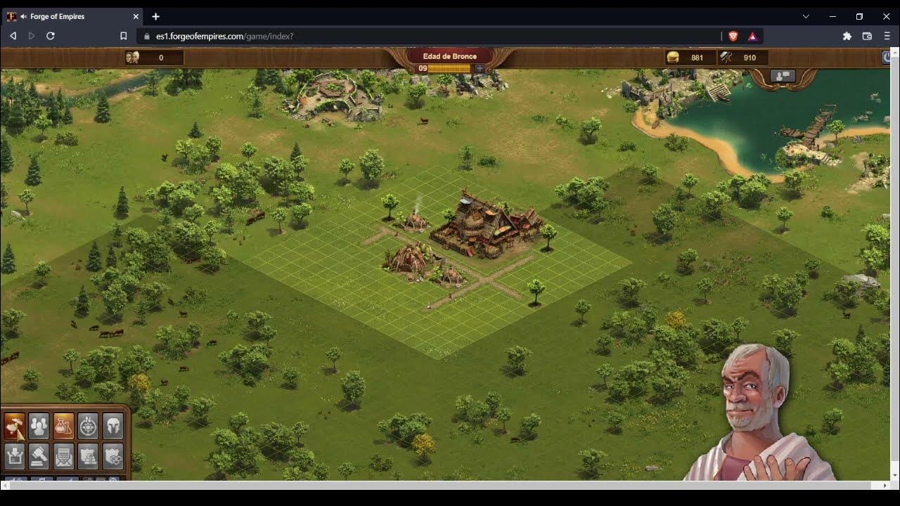 Forge of Empires como empezar | Básico | Primeros pasos - YouTube