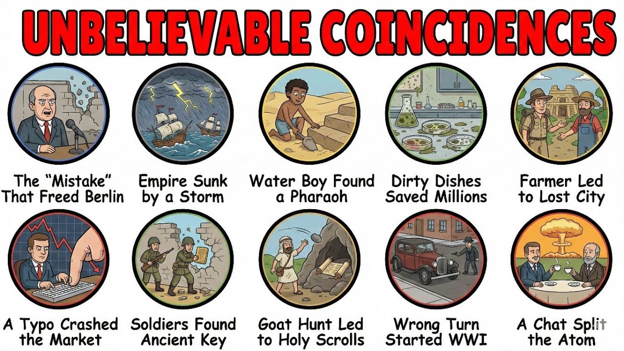 Unbelievable Coincidences That Changed World History Forever! - YouTube