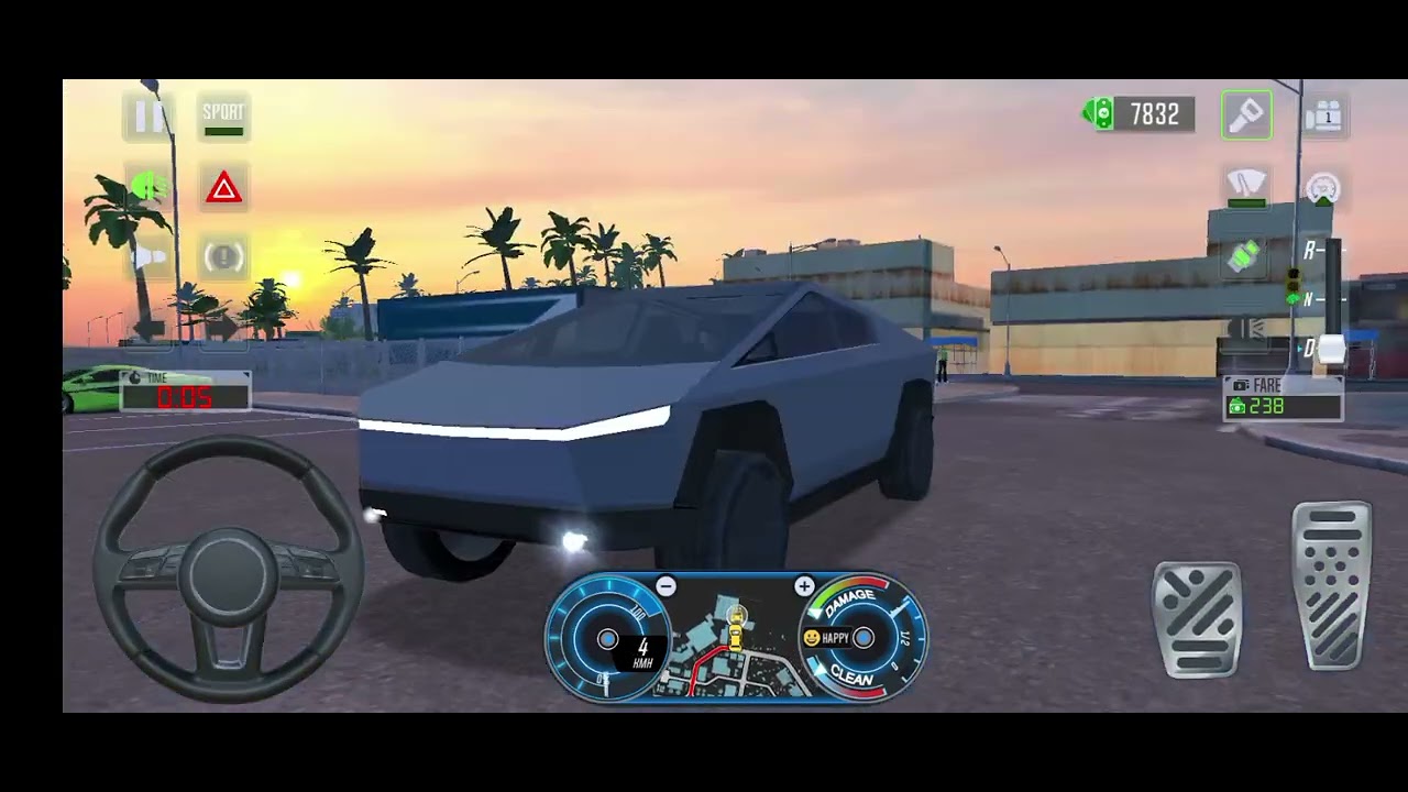 Tesla Cyber Truck in Cab Mode | Taxi Simulator 2022 Evolution - YouTube