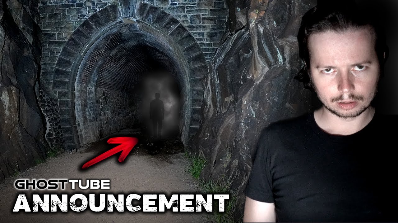 GhostTube VOX Announcement + SCARIEST NIGHT in Haunted Swan View Tunnel ...