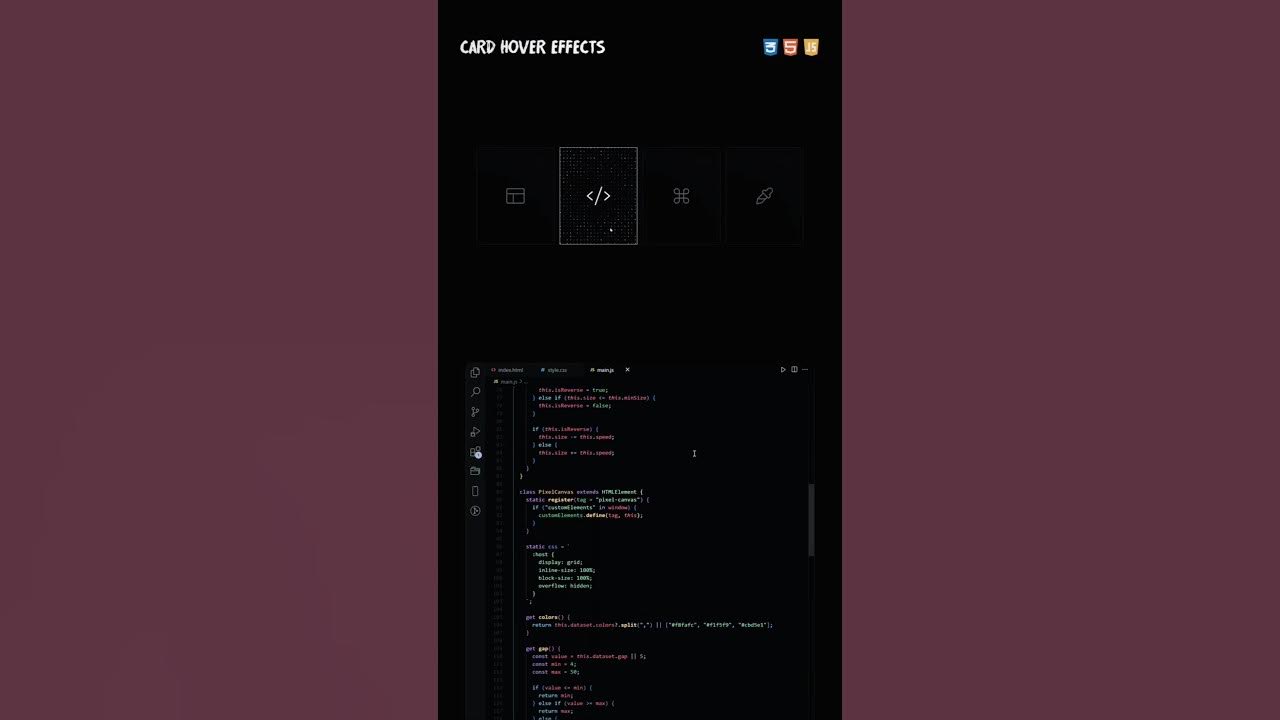 Card Hover Effects Js Css And Html🧑‍💻 Coding Programming 2024 Htmlcssjs Webdev Csstricks