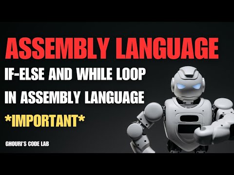 if-else | while loop | assembly language | Irvine32 | COAL | Urdu/Hindi ...