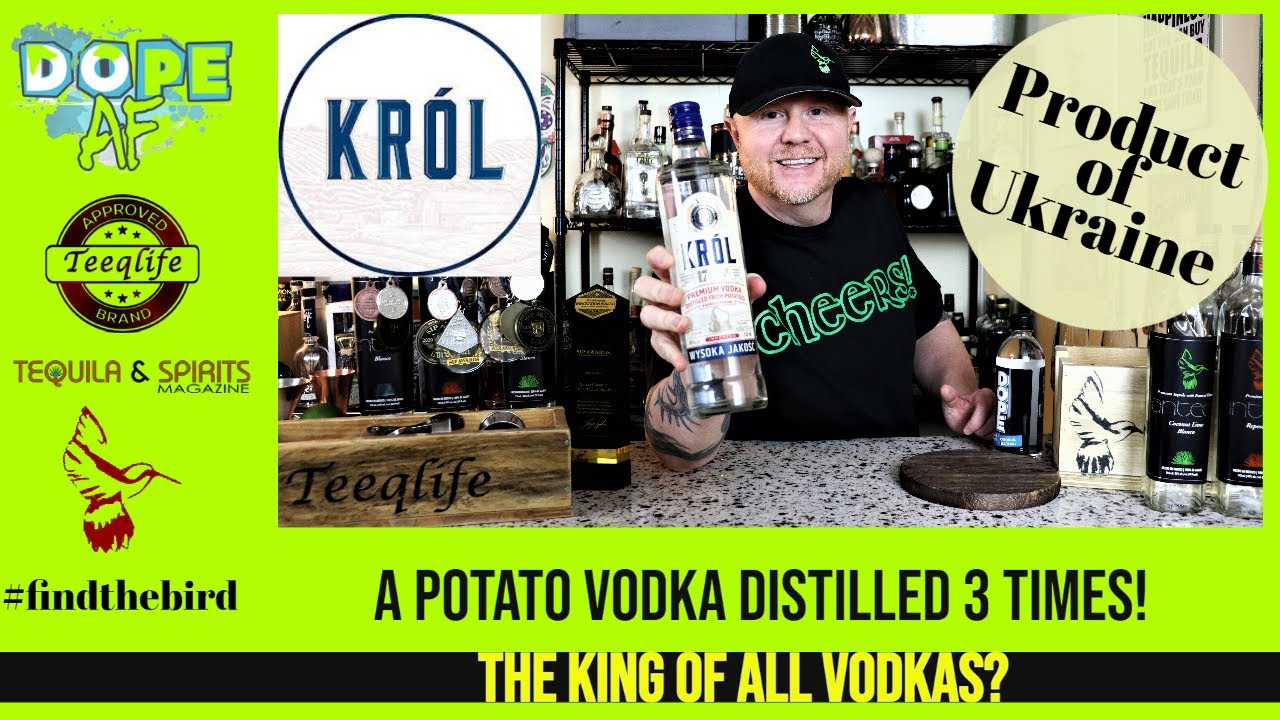 KROL 1790 Vodka (Ukraine Vodka) {King Of All Vodkas} - YouTube