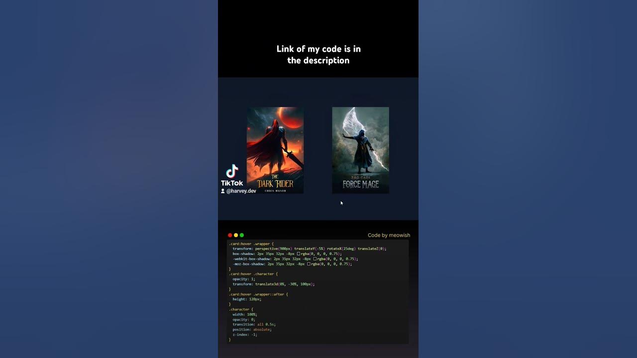 #programming #3d #cards #htmlcssjavascript #codes #foryou - YouTube
