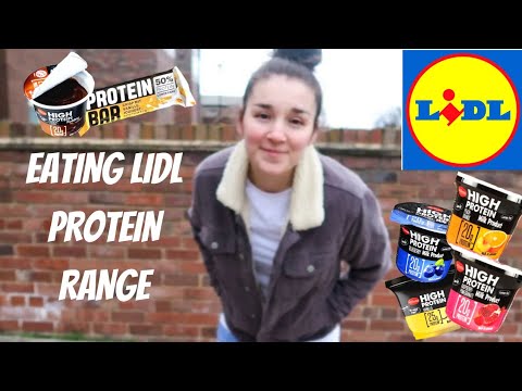 Trying the entire lidl protein range | Review 2023 - YouTube