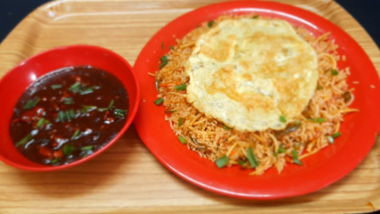 Chicken Triple Fried Rice Recipe Street Style Triple Rice Delight food ...