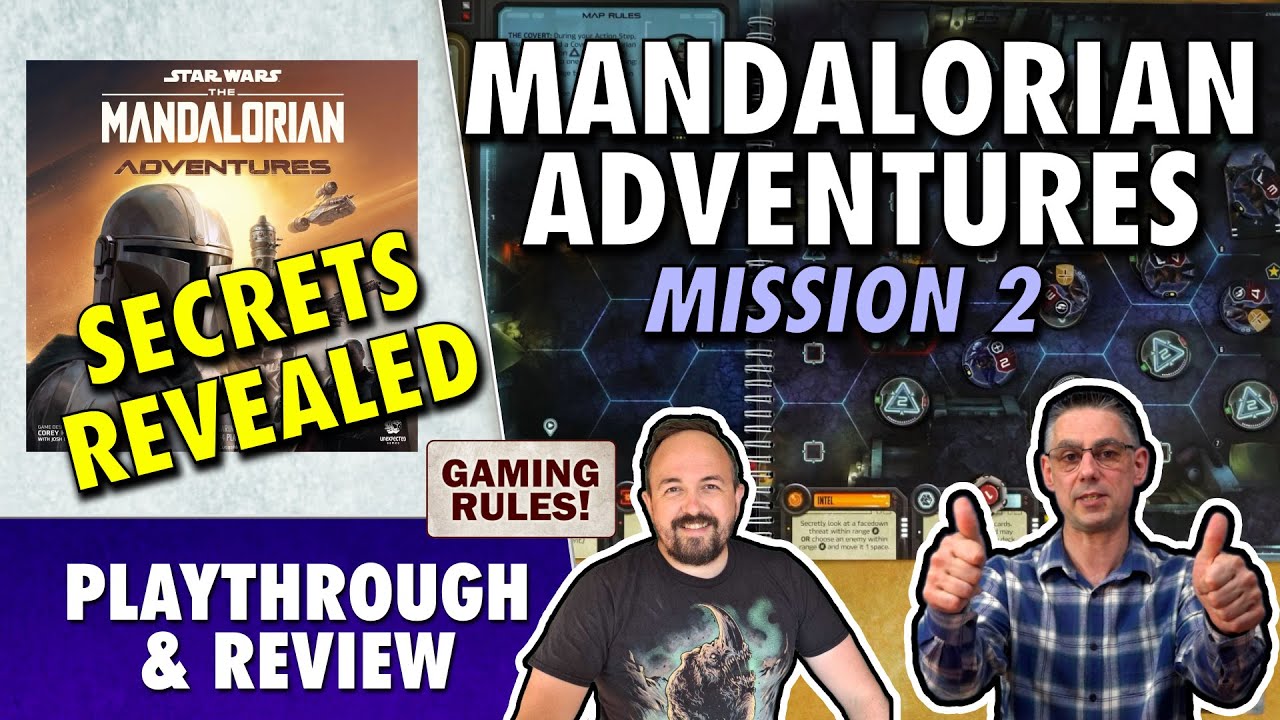 The Mandalorian Adventures - Mission 2 and opening of secret envelopes ...