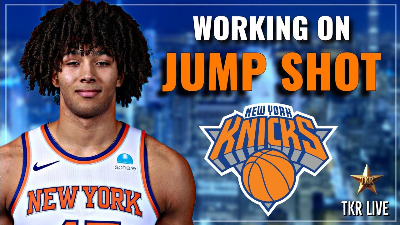 Jericho Sims Working On Jump Shot… (TKR Live) | Knicks News - YouTube