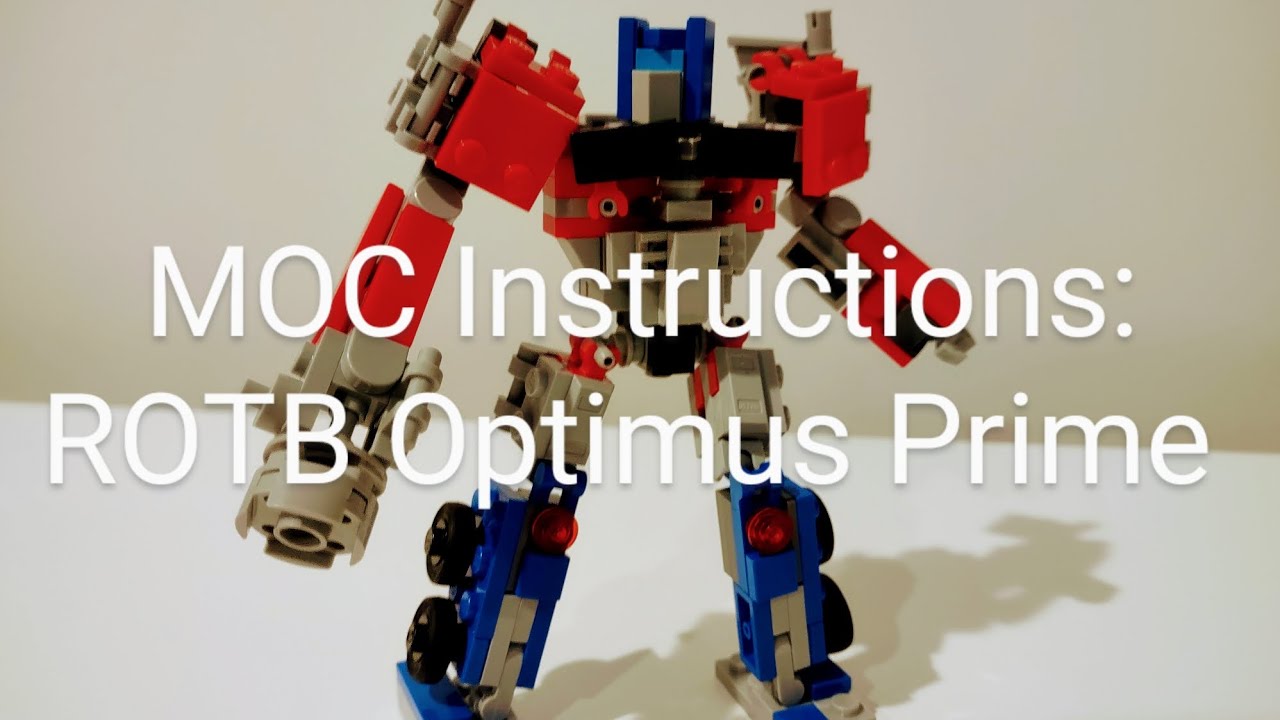 MOC Instructions: Non-Transforming ROTB Optimus Prime - YouTube