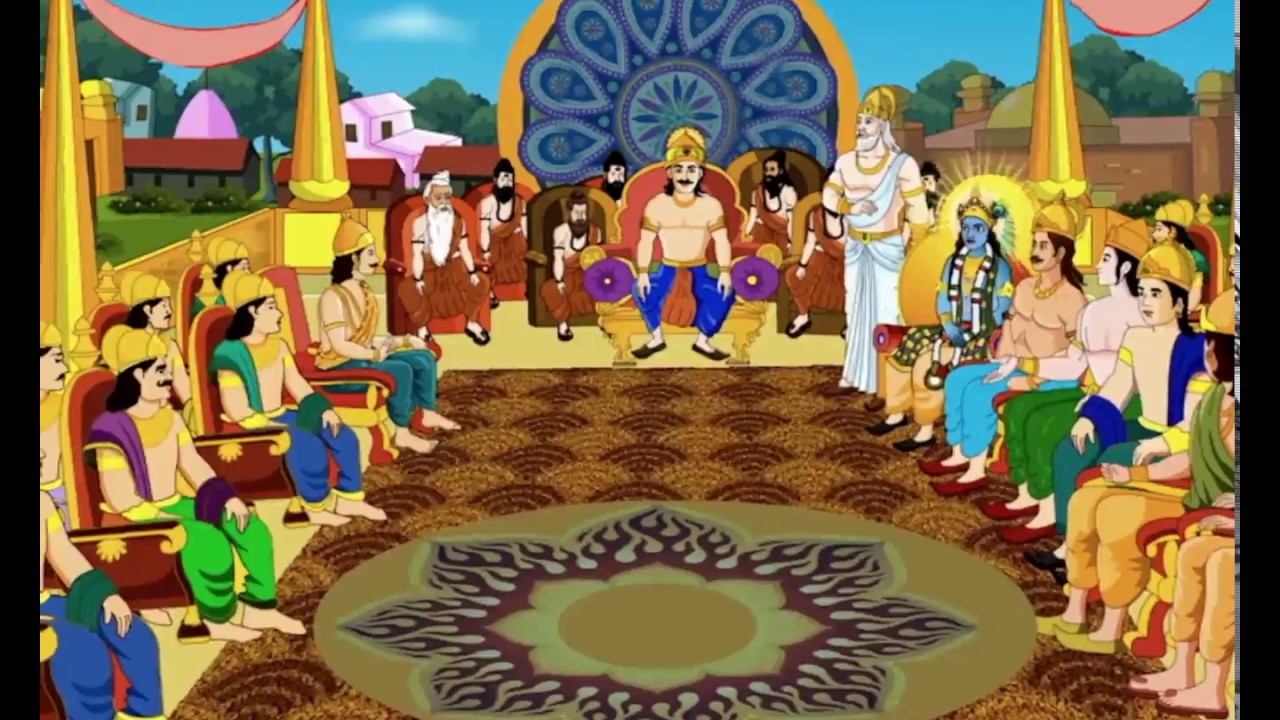 Mahabharat Sabha Parva - Episode 106 in Hindi | Arghyaharana Parva ...