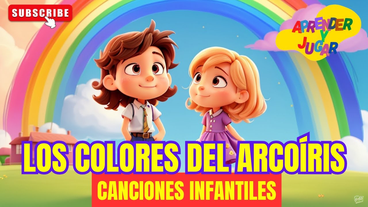 Los Colores del Arcoíris 🌈🎨 Canciones Divertidas para Niños 👶👧 # ...