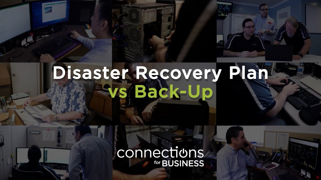 Disaster Recovery Plan vs Back-Up - YouTube