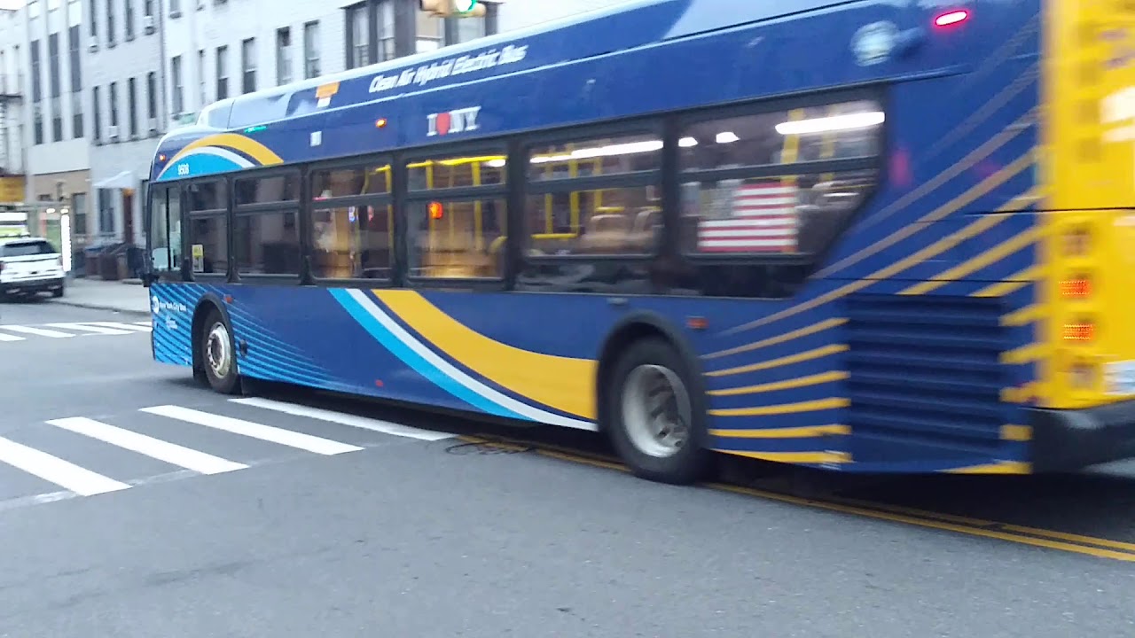 [MTA]:Canarise Bound 2018 New Flyer XDE40 'Xcelsior' Hybrid [9508] On ...