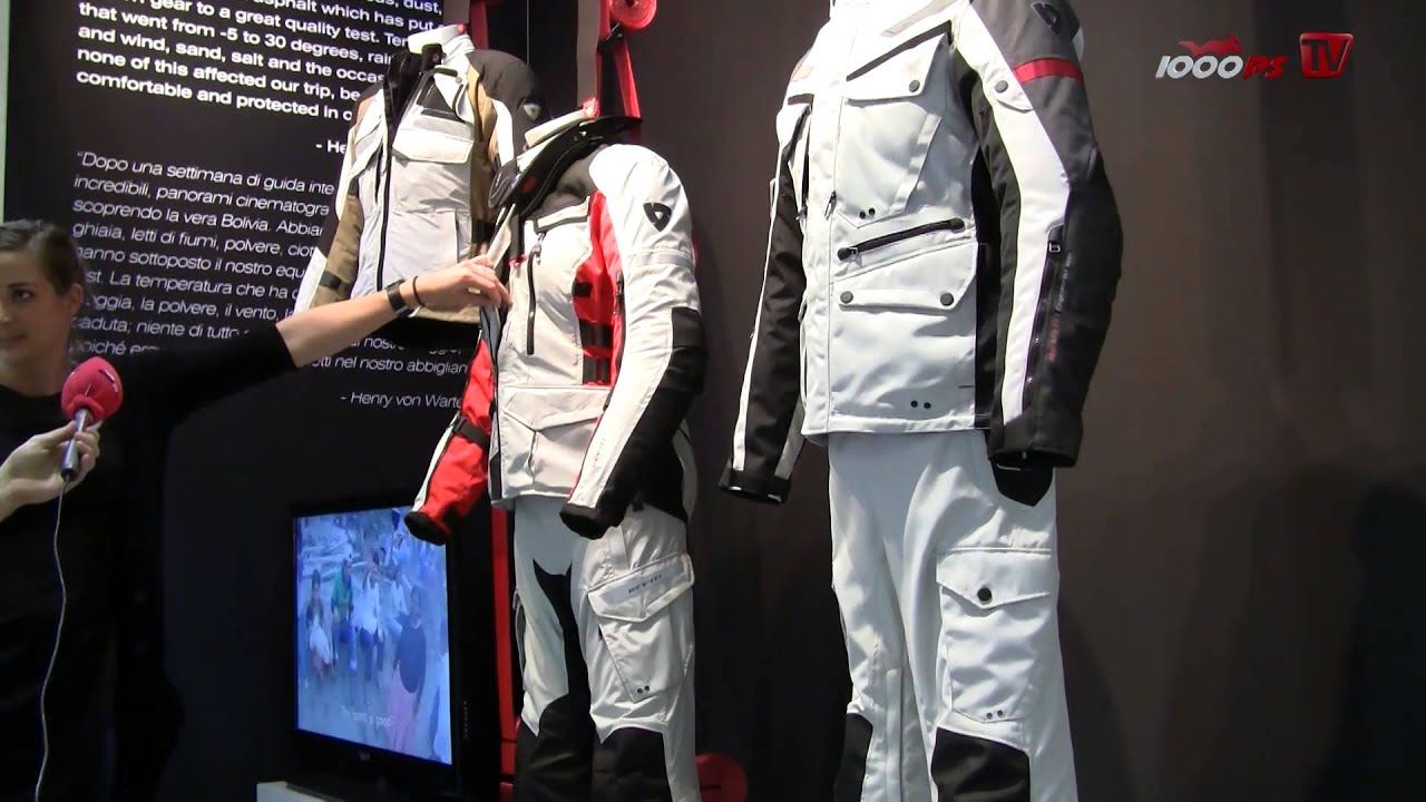 REV'IT! Sand 2 Jacket News 2013 at the Eicma 2012 - YouTube