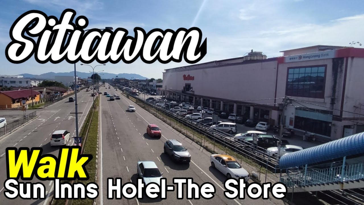 WALKING TO THE STORE | SUASANA DI SITIAWAN PERAK 2022 - YouTube