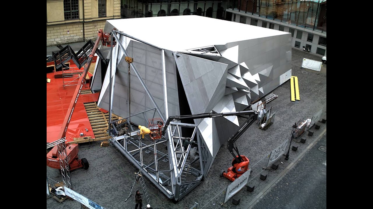 Pavilion 21 MINI Opera Space Construction - YouTube