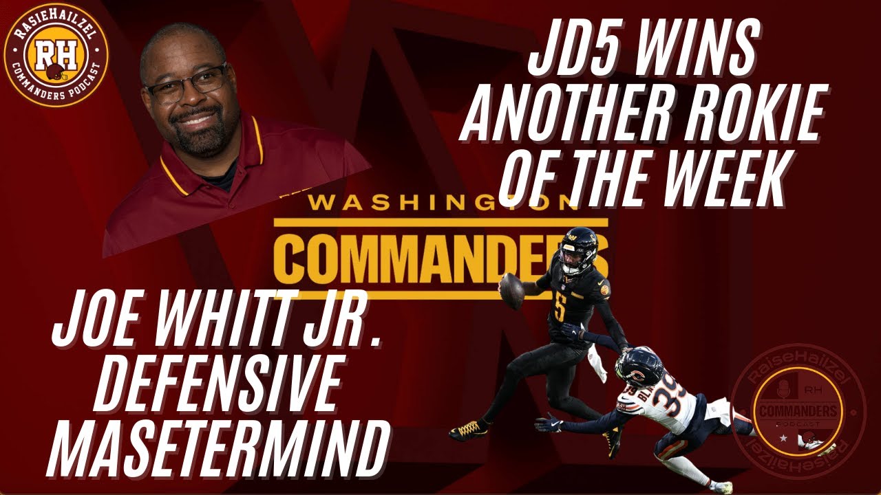 JD5 Another Rookie of the Week Award + Love For Joe Whitt Jr. + More ...