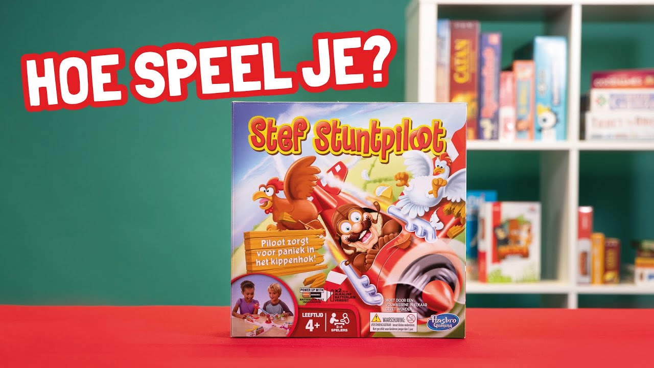 Hoe speel je Stef Stuntpiloot - YouTube