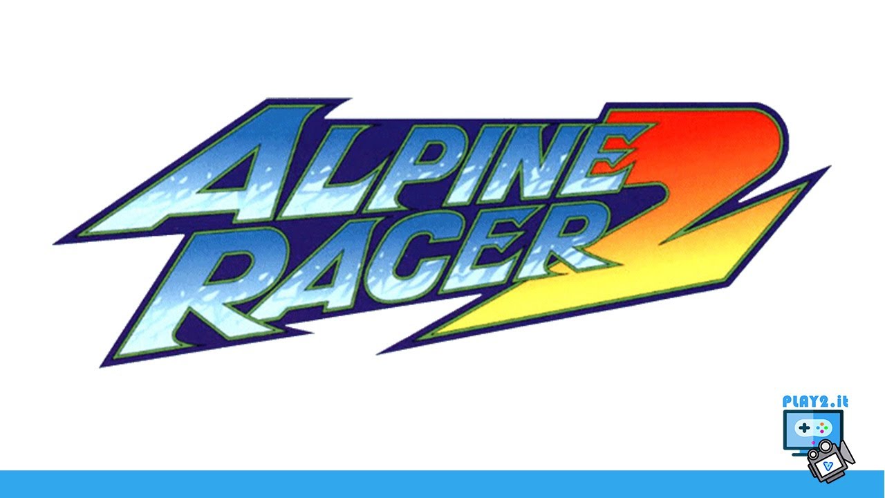 Alpine Racer 2 (Namco 1996) - arcade ski game - gameplay - YouTube