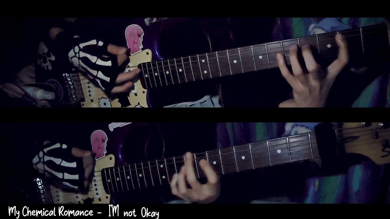 My Chemical Romance - I'm Not Okay (I Promise) | Guitar Cover #mcr # ...