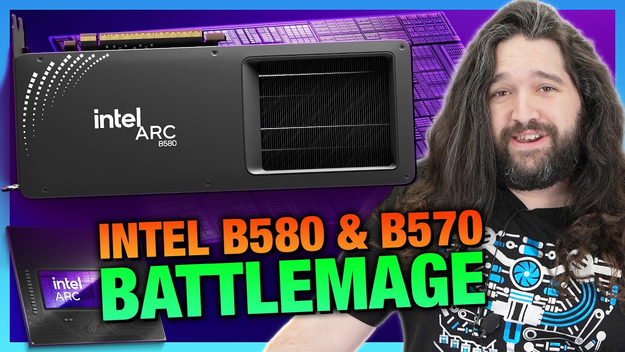 Intel Arc Battlemage B580 & B570 GPU Specs, Price, & Release Date - YouTube