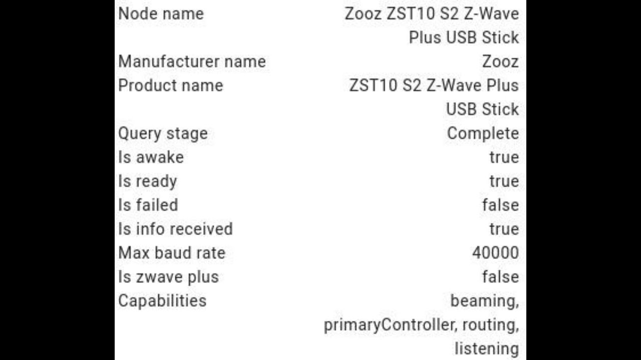 Zooz 700 Series Z-Wave Plus S2 USB Stick ZST10 700, Great for DIY Smart Home (Use with Home A ...