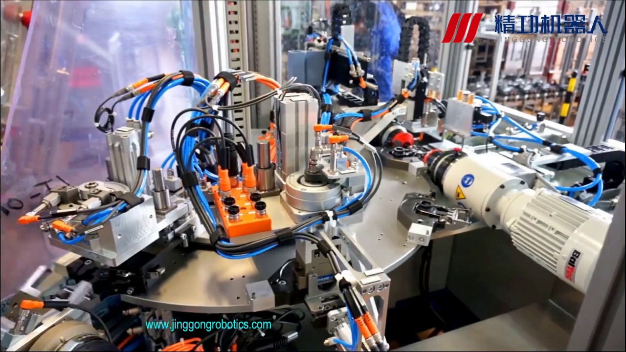 Hardware and cutting-tools Manufacturing Automated Assembly Line - YouTube