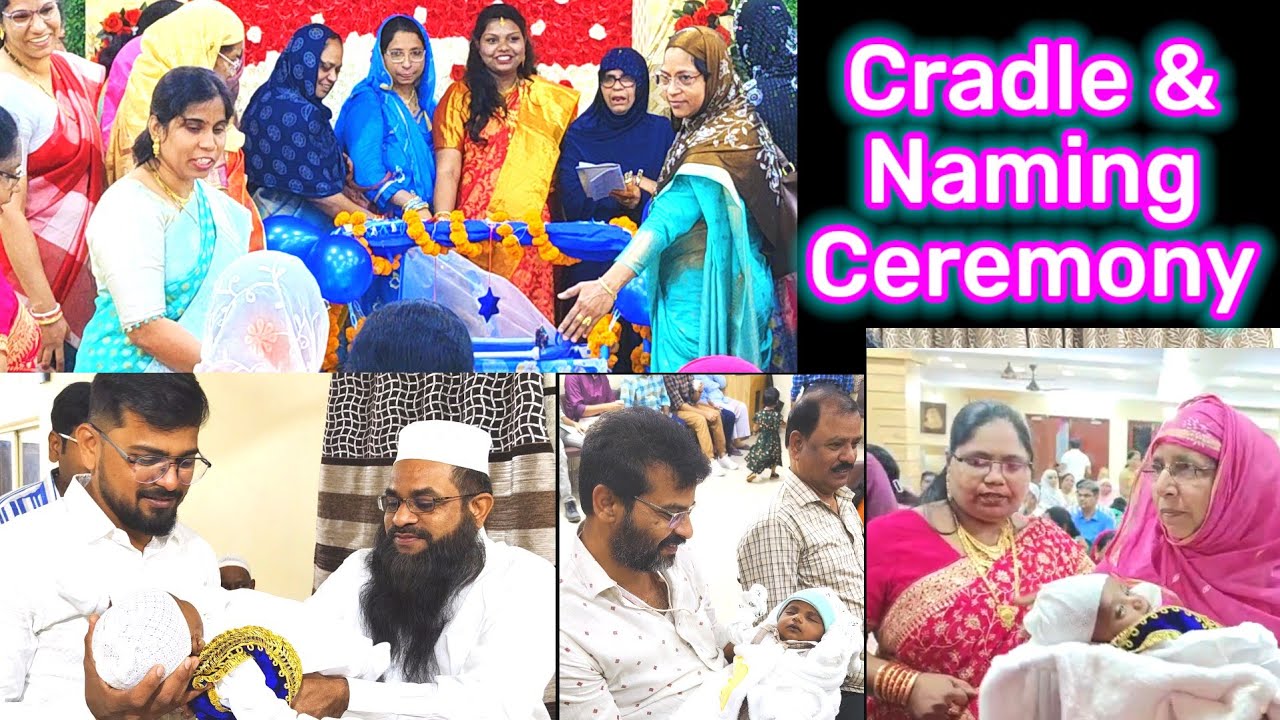 Cradle & Naming Ceremony 🎑 MOHAMMAD RIYAAN AHAMMED || #vizagriyaz ...