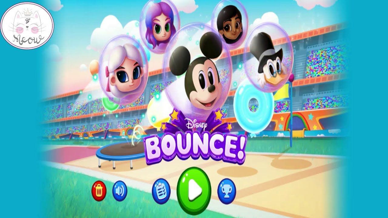 Disney Bounce Salto Largo Disney Junior - YouTube