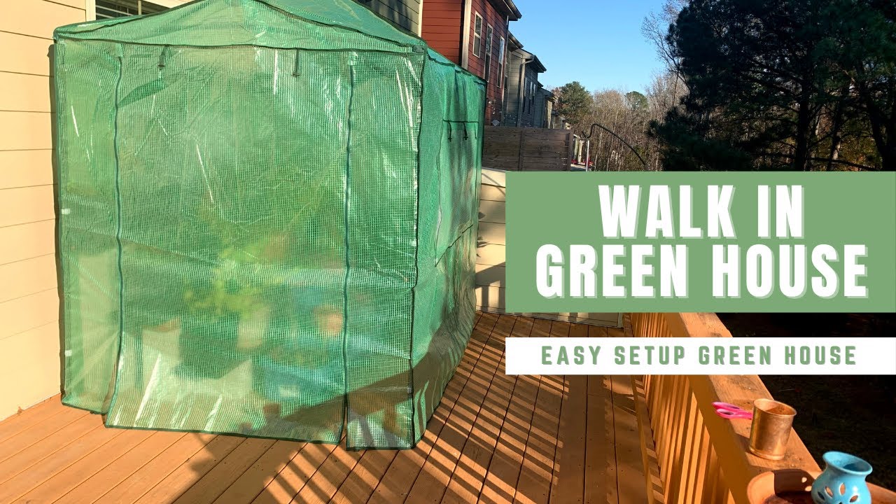 Easy Setup Greenhouse | Walk in Greenhouse | Eagle Peak Greenhouse ...