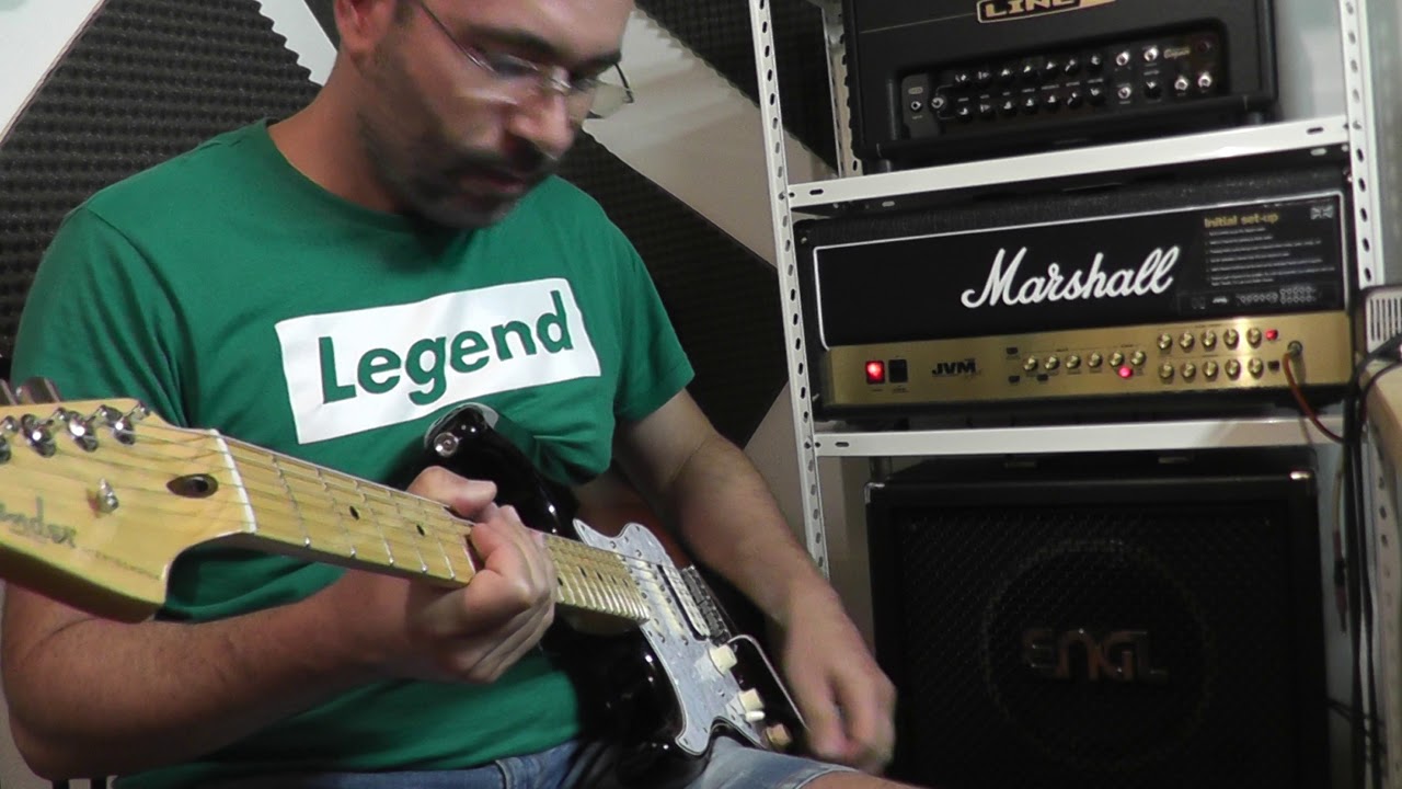 Marshall JVM205 Demo - Channel Change and Pedals - YouTube