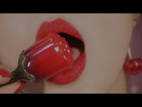 ASMR Rose Lip Tint Mouth Sounds