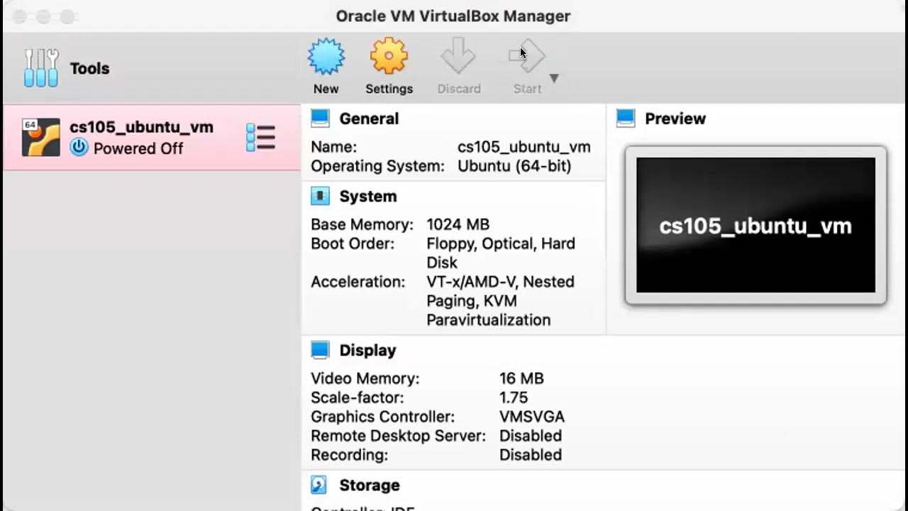 Ashley Mannenbach CS105 Ubuntu VM Demonstration - YouTube