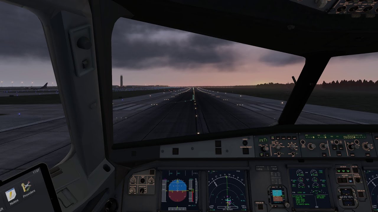 A321 Windy Radar Pattern & Hard Landing | RDU | X-Plane | Toliss A321 ...