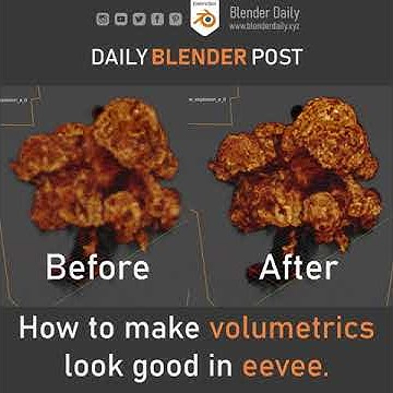 Improve Volumetrics in Eevee (Blender) - YouTube
